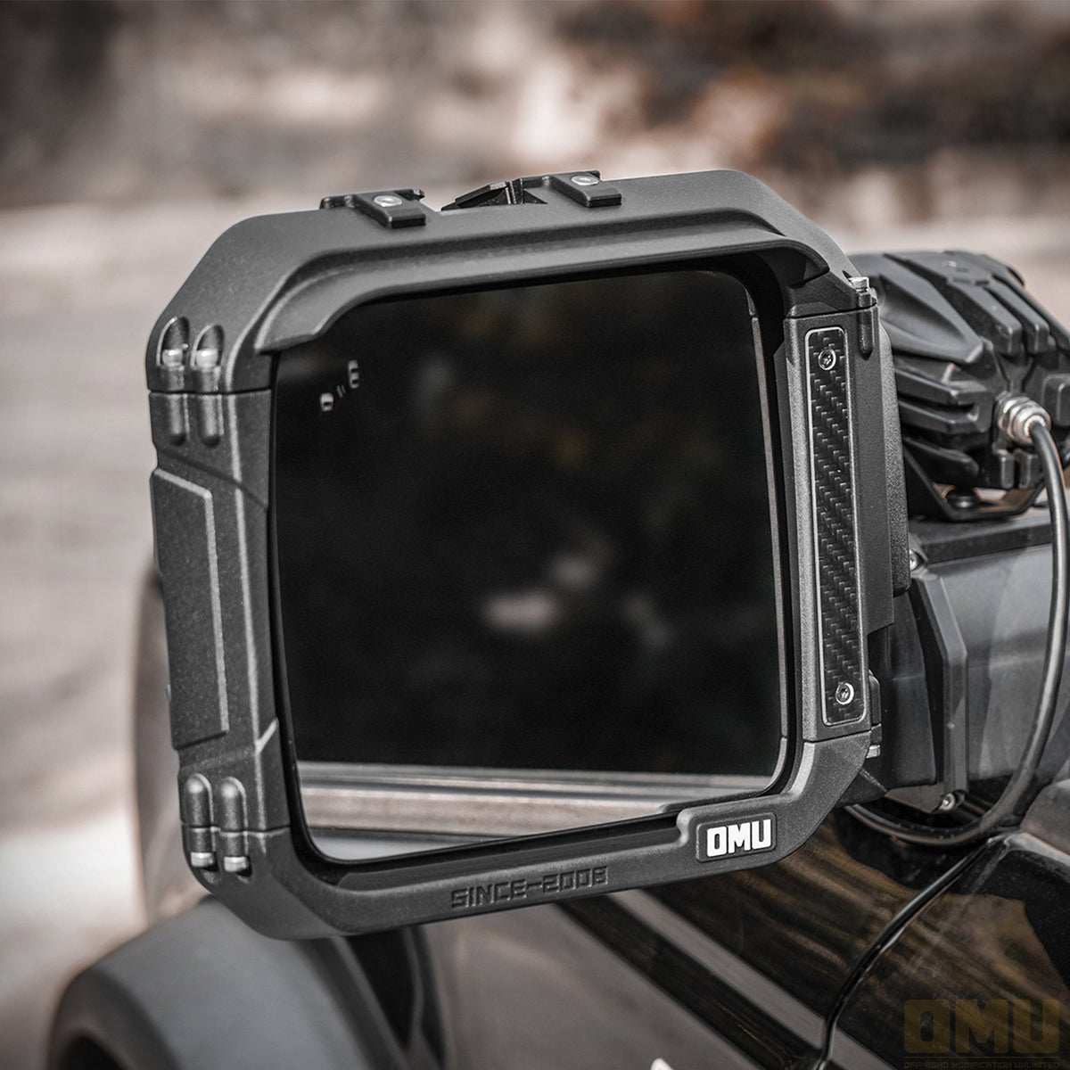 OMU Genesis Rearview Mirror Cover Rain Shield For Ford Bronco – maike ...