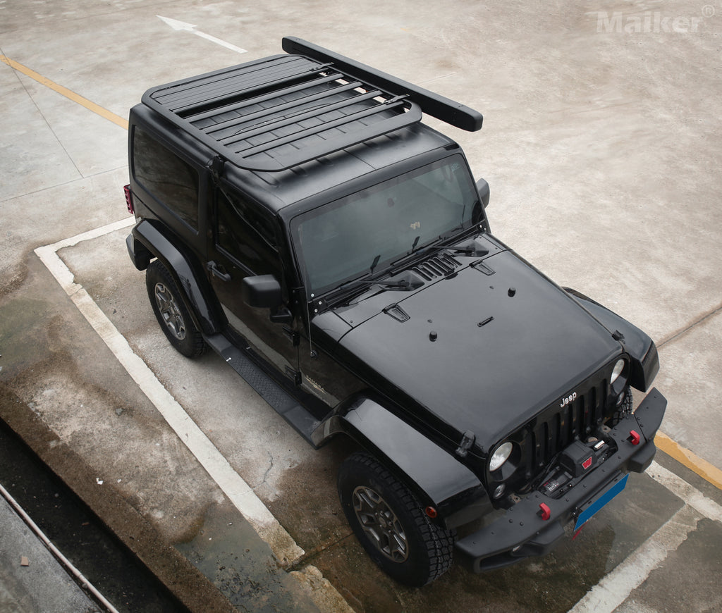 Maiker WS แร็คหลังคาสำหรับรถจี๊ป Wrangler JKJL (2/4 ประตู) อุปกรณ์เสริ ...