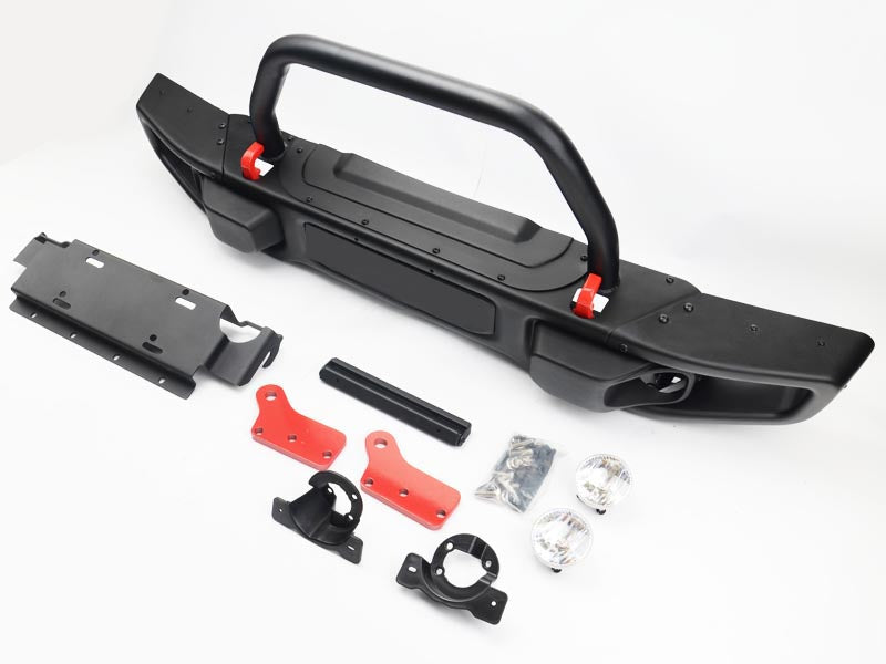 Maiker 10th Anniversary Rubicon Style Front Winch Bull Bar with U Bar ...