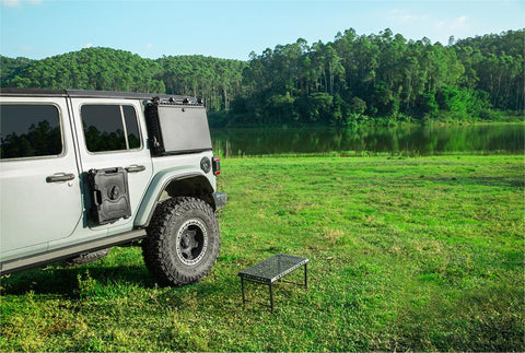 Tacmolle Multi-functional Rear Window Storage Box with Concealed Table ...