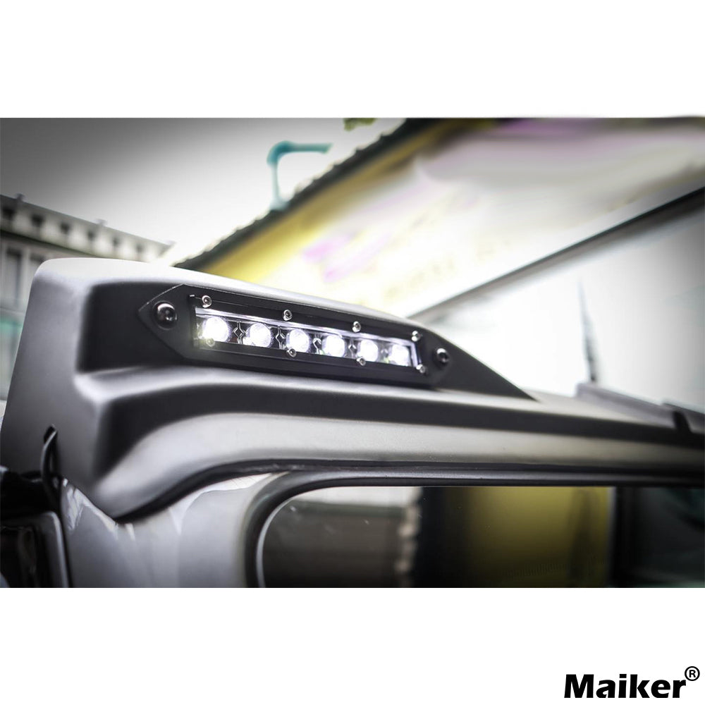 Maiker Roof Spoiler With Light For Jeep Wrangler JL Accessories – maike ...