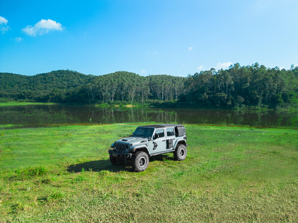 Tacmolle Multi-functional Rear Window Storage Box with Concealed Table ...
