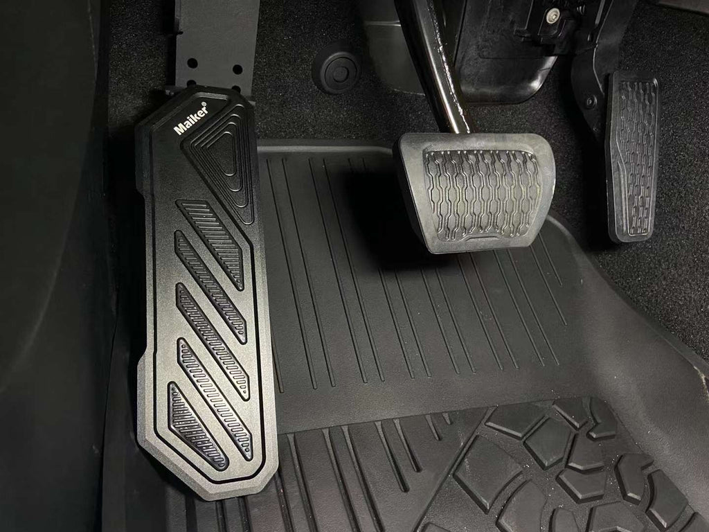 Maiker Left Foot Rest Pedal For Jeep Wrangler JK/JL (4XE/Petrol Versio ...