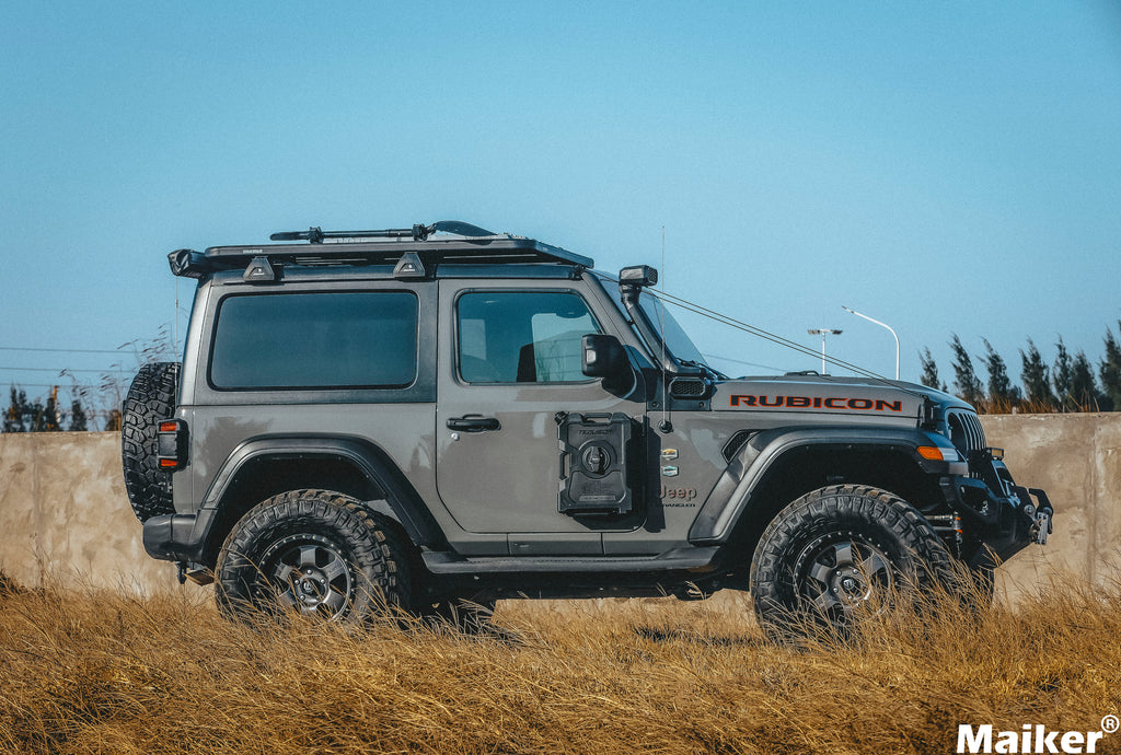 Maiker 7/9L Door Tank With Aluminum Bracket For Jeep Wrangler JKJL Acc ...