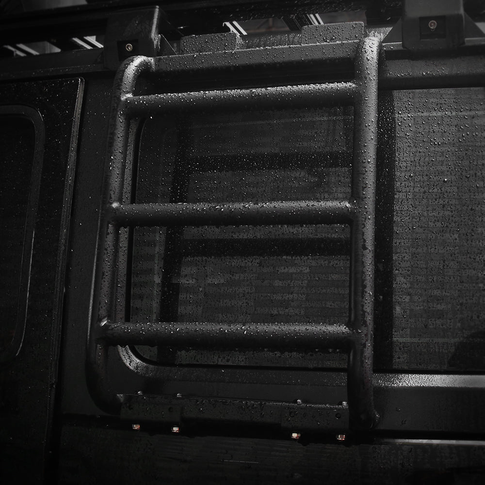 Aluminum Side ladder for Jeep Wrangler JL 18+ from Maiker Auto accesso ...